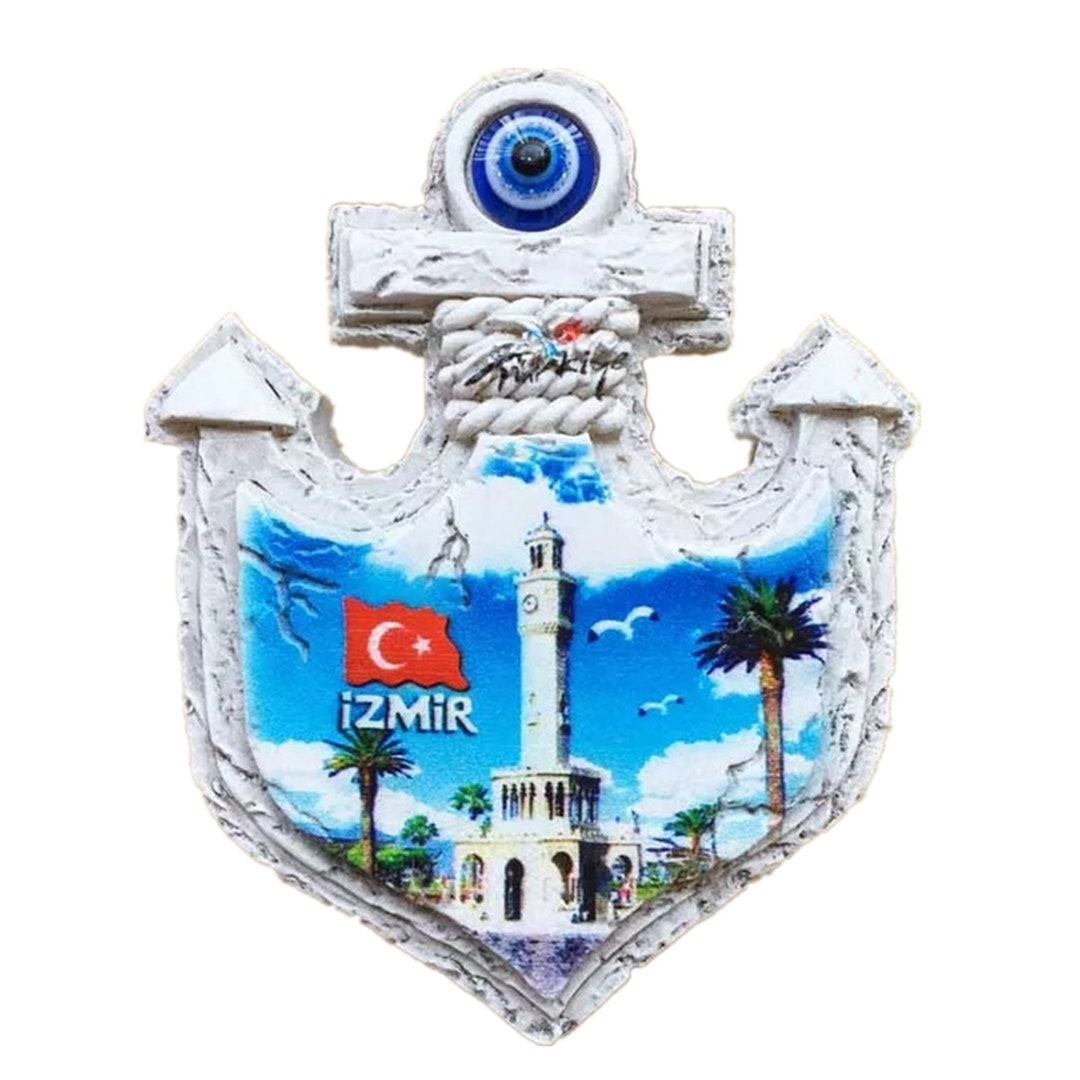 Izmir Turkey Fridge Magnet Travel Souvenir Gift Collection Craft ...