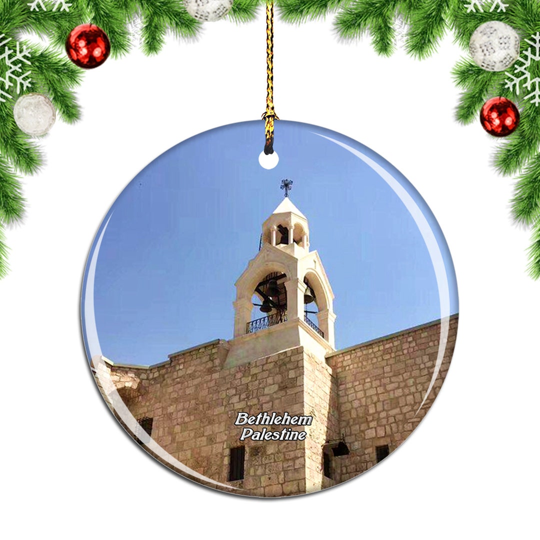 Church of the Nativity Bethlehem Palestine Christmas Ornament Souvenir ...