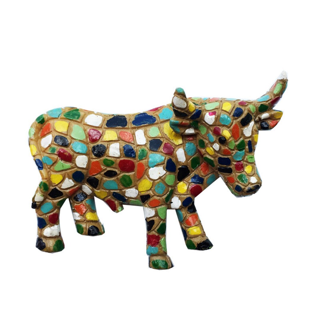 Mosaic Cow Spain Fridge Magnet Travel Souvenir Gift Collection Craft ...