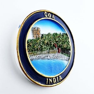 Goa India Fridge Magnet Beer Opener Travel Souvenir Gift - Etsy