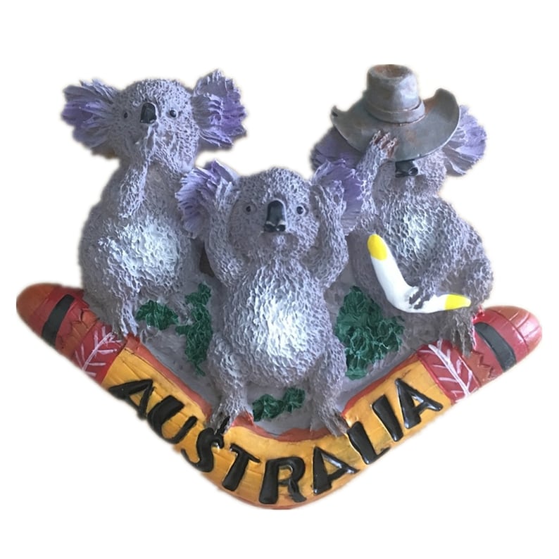 Koala Australia Fridge Magnet Travel Souvenir Gift Collection - Etsy