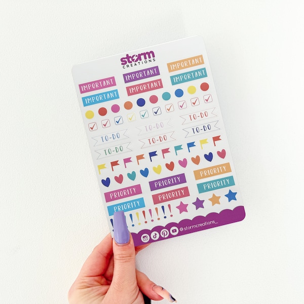 Bullet Journal Stickers - Etsy