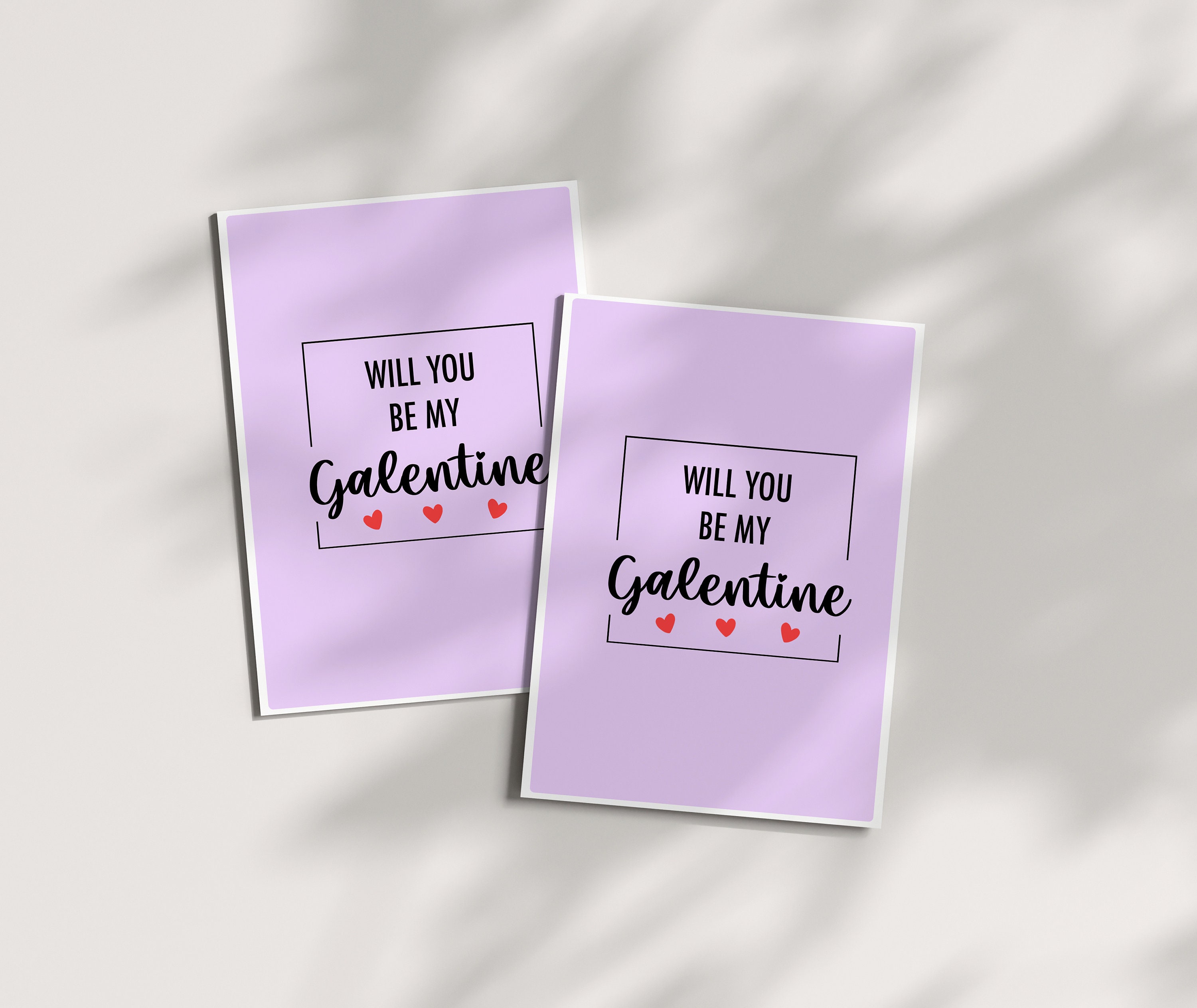 Will You Be My Galentine // Best Friend Valentine Card for Her ...