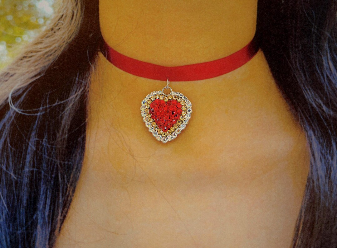 Tri Colored Choker - Etsy