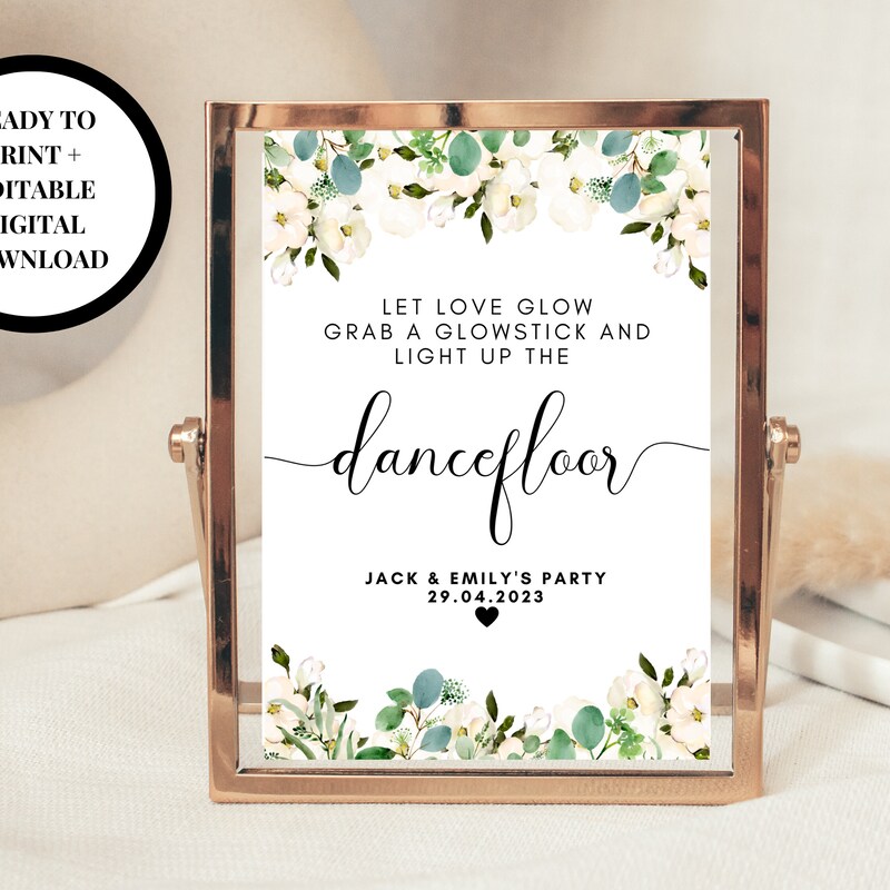 Dance Floor Sign - Etsy