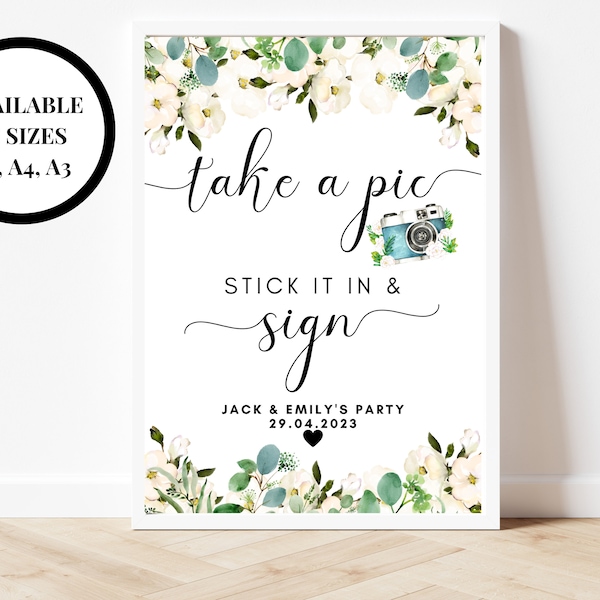 Photo Sign - Etsy