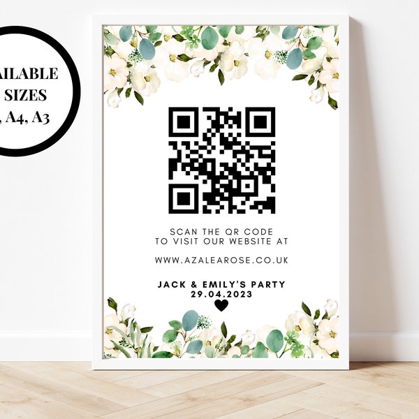 Happy Birthday Qr Code - Etsy