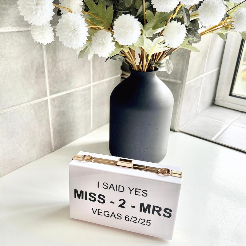 Miss to Mrs Box - Etsy