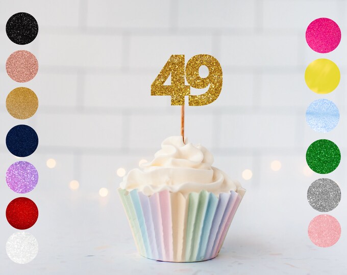 Made in 1976 Cake Topper, Birthday Cake Topper, Birth Year Cake Topper ...