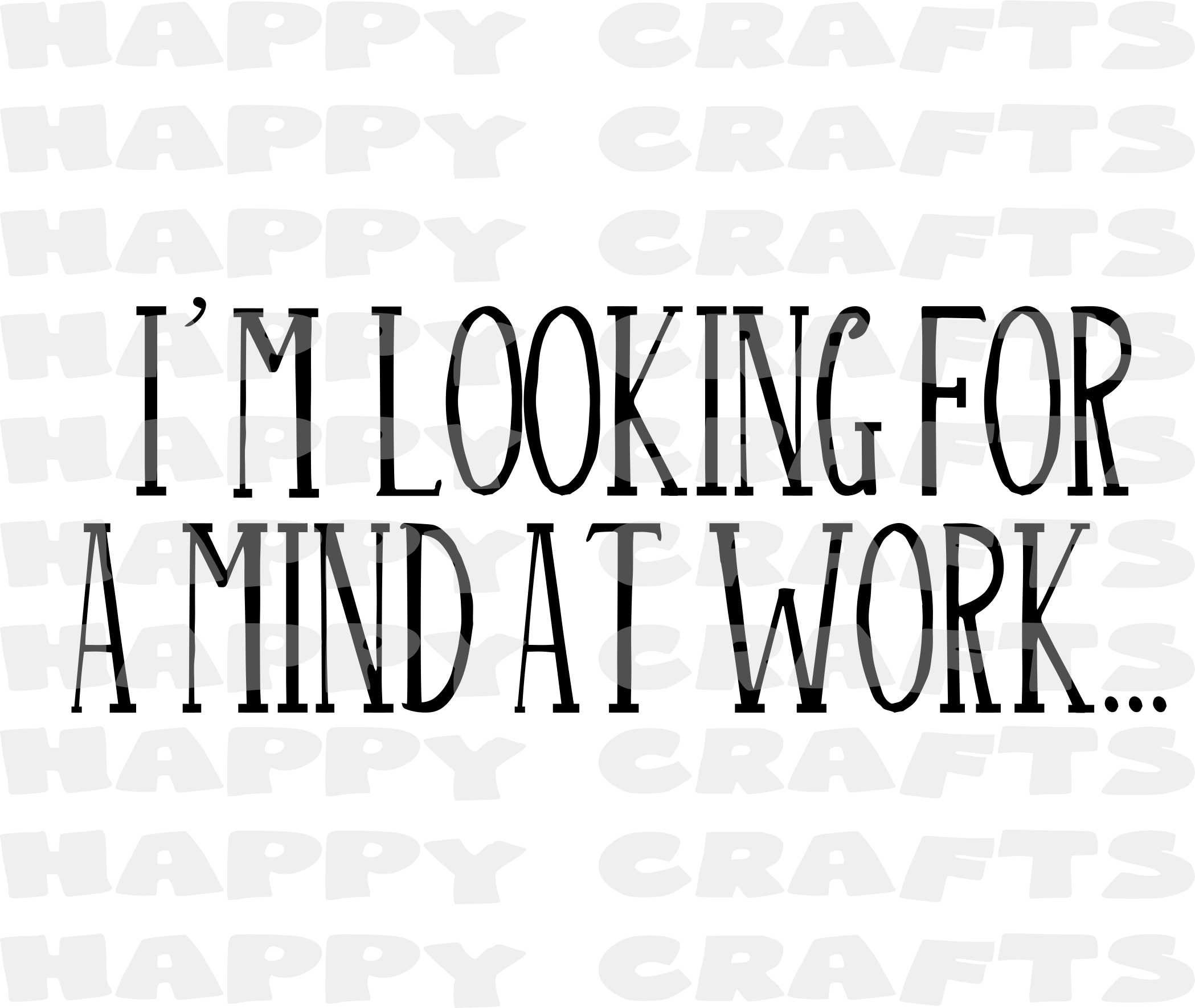 Hamilton: Looking for a Mind at Work SVG JPG PNG - Etsy