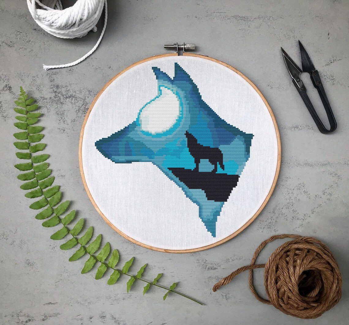 Dog Cross Stitch Patterndog Cross Stitch Custom Dog Cross | Etsy