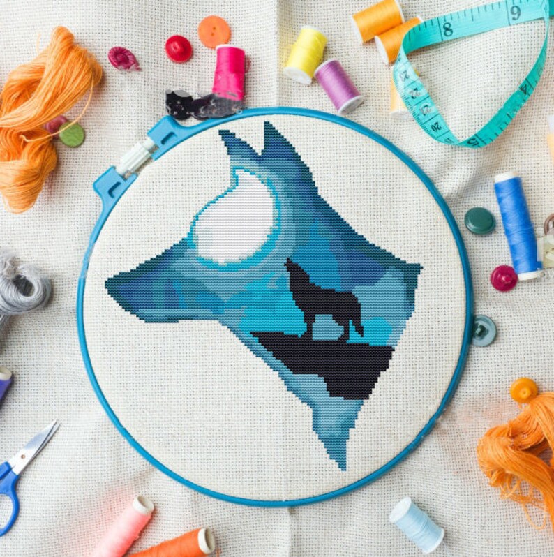 Dog Cross Stitch Patterndog Cross Stitch Custom Dog Cross | Etsy