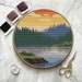 Landscape Cross Stitch Patterneasy Landscape Patterneasy - Etsy
