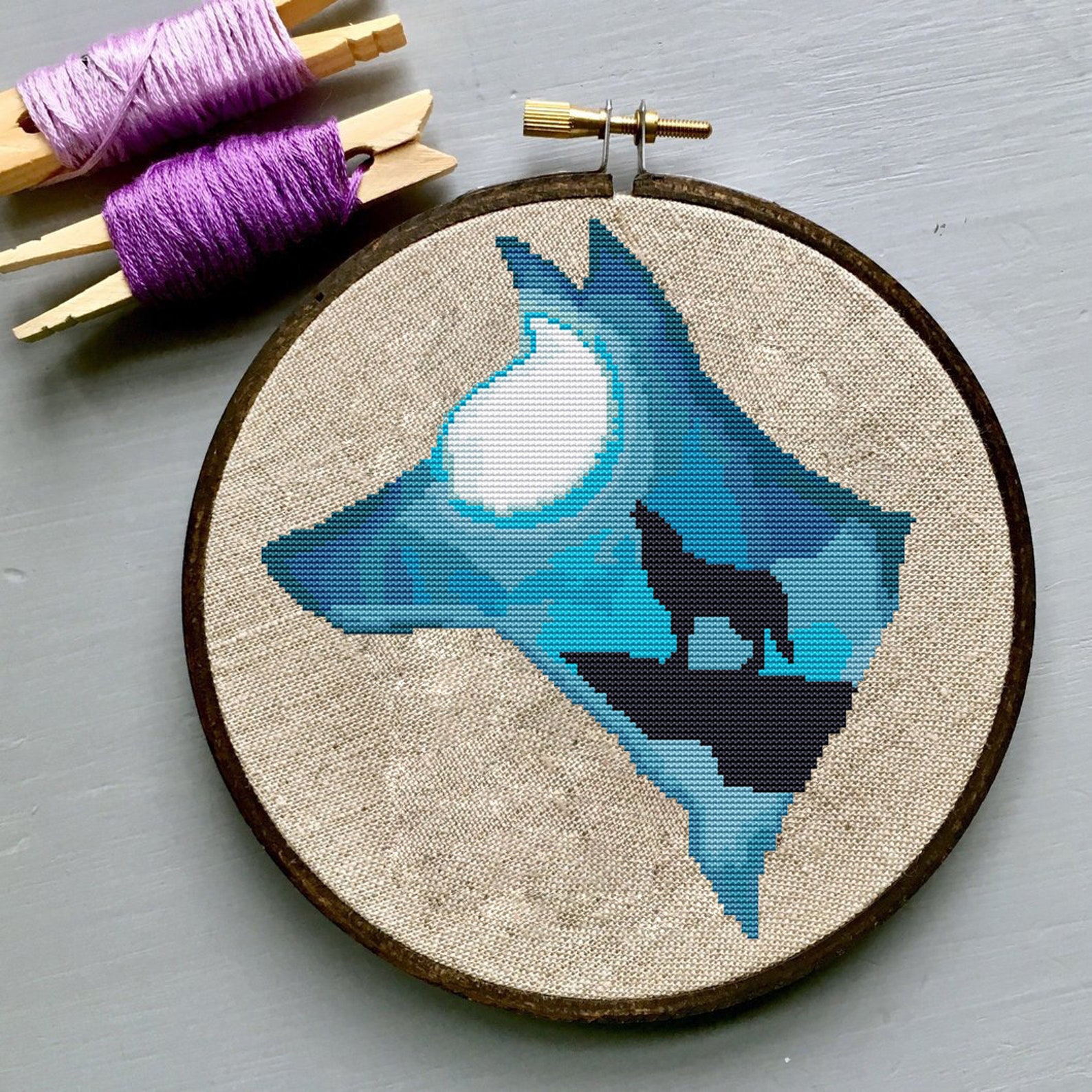 Dog Cross Stitch Patterndog Cross Stitch Custom Dog Cross | Etsy