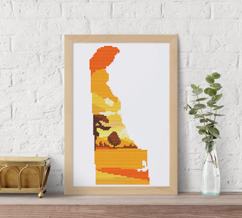 Iowa Pattern Iowa State Embroidery Patternembroidery Iowa | Etsy