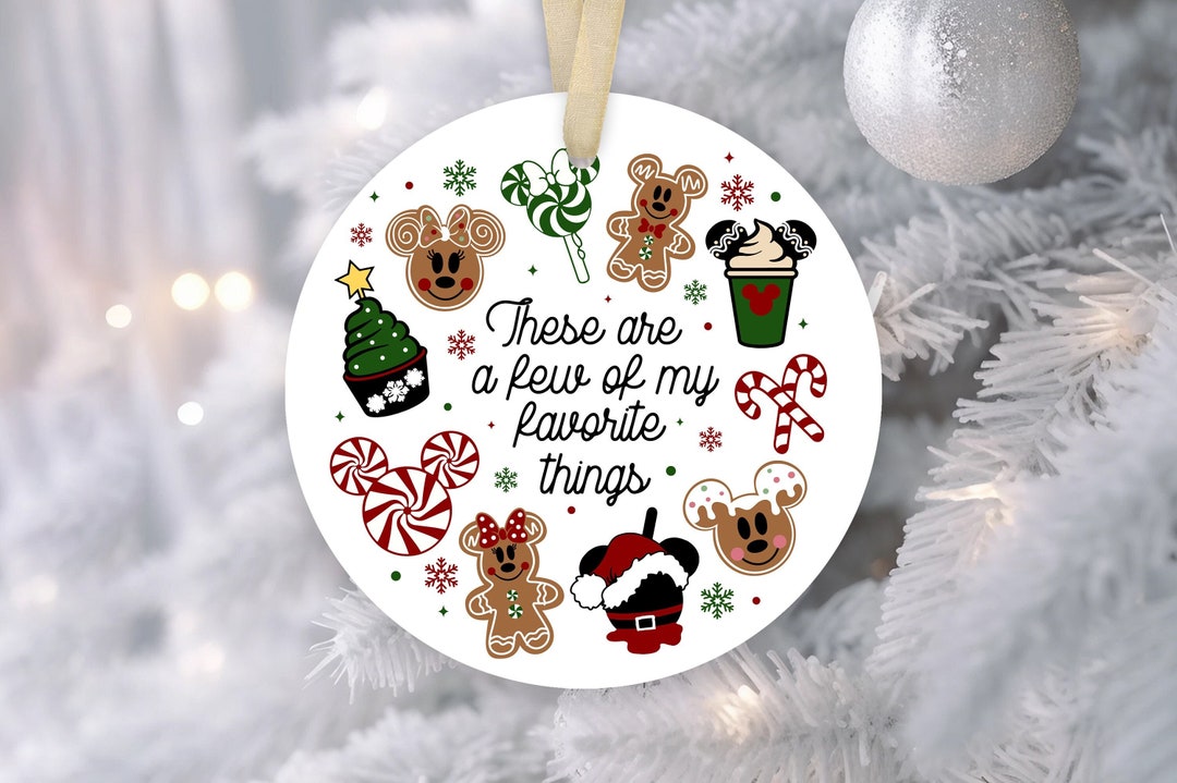 These Are a Few of My Favorite Things, Christmas Ornaments, Gift for ...