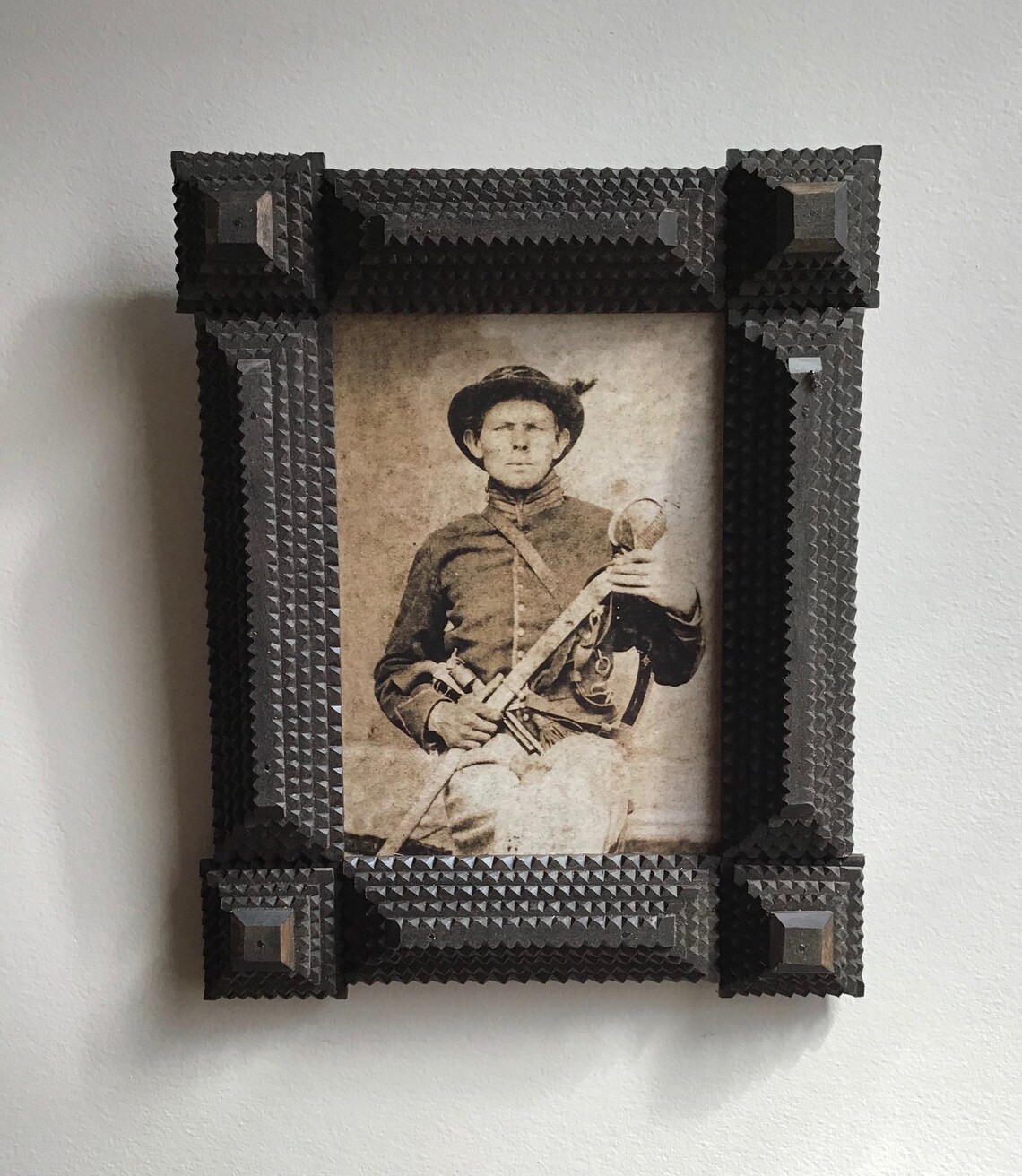 CUSTOM Tramp Art Frames - Etsy