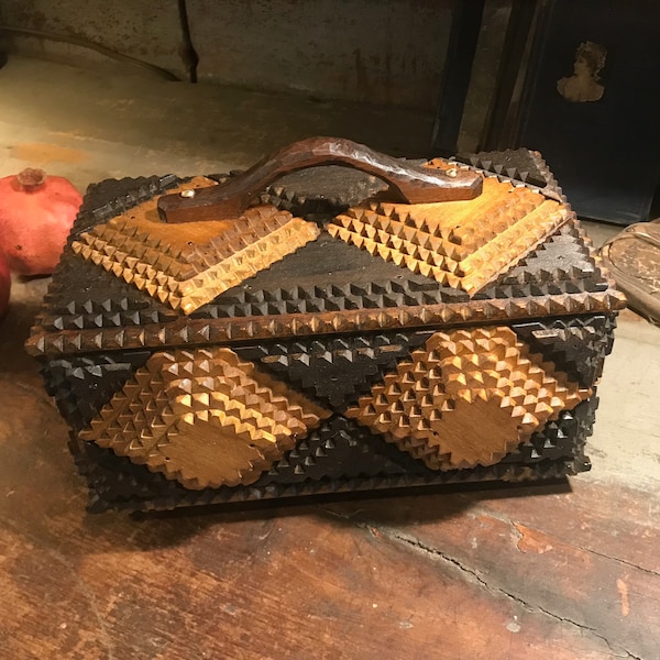 Tramp Art - Etsy