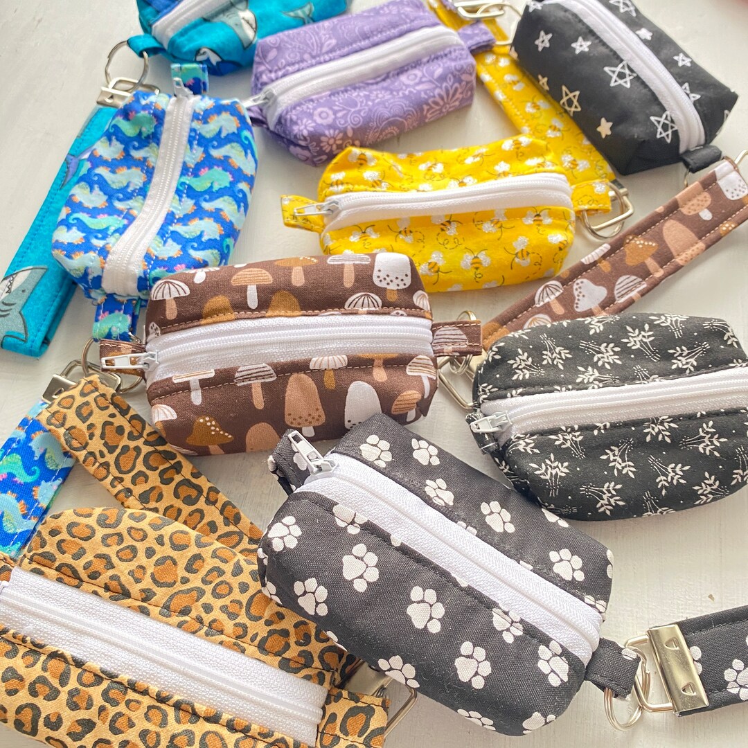 Boxy Bag Keychain, Wristlet, Mini Boxy Pouch, Chapstick Holder, Debit ...