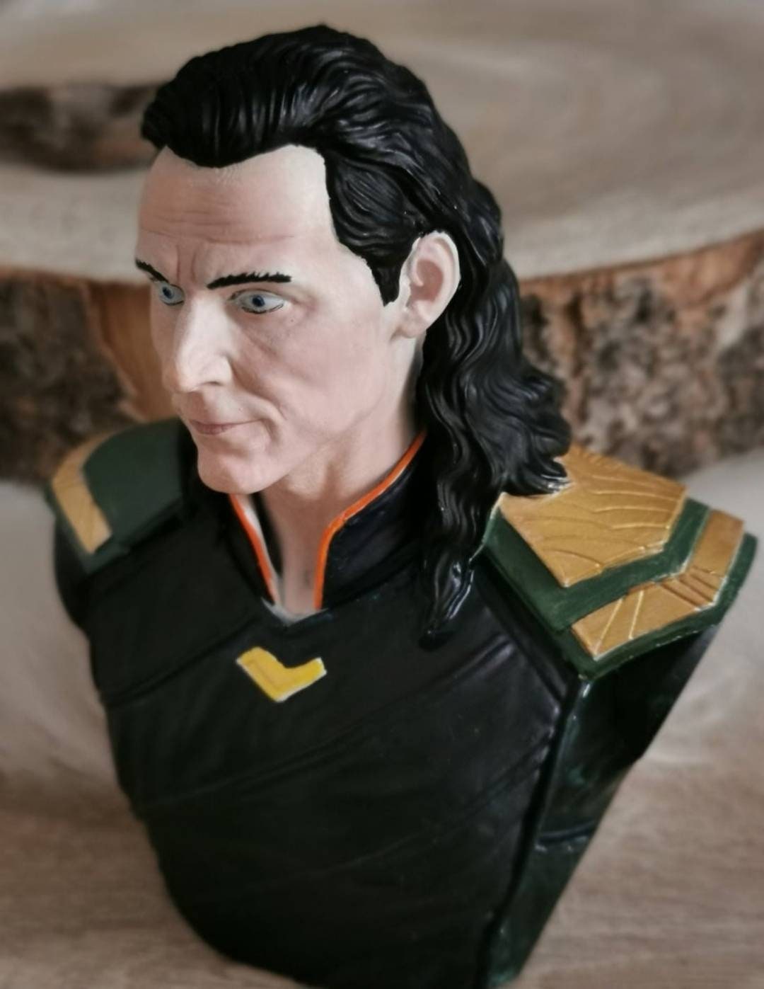 Loki Bust. Figure Loki Resin. 3d Loki Printing. Hand Painted - Etsy