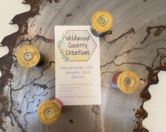 12 Gauge Shotgun Shell Magnets With Brass Heads lot of 5 - Etsy