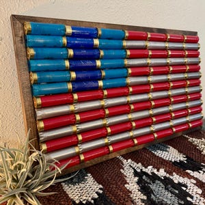 Shotgun Shell American Flag - Etsy
