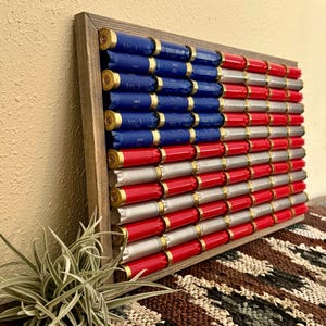 Shotgun Shell American Flag - Etsy