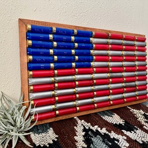 Shotgun Shell American Flag - Etsy