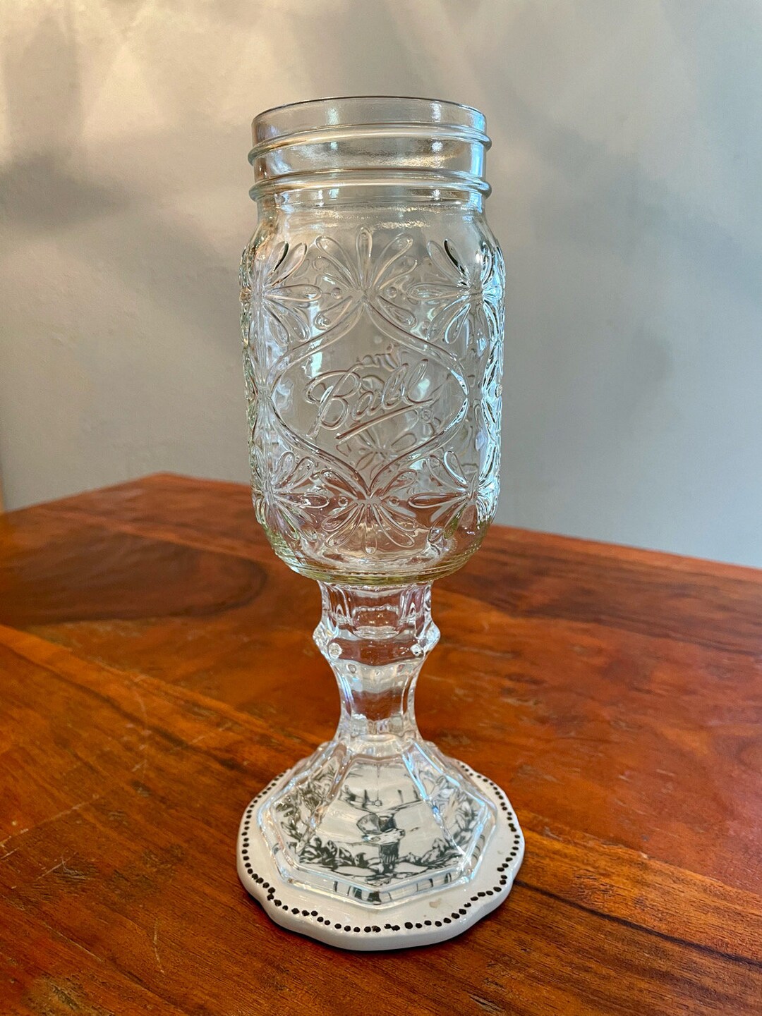 Mason Jar Wine Glass- 140th Anniversary Collector’s Edition - Etsy