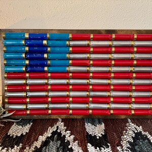 Shotgun Shell American Flag - Etsy