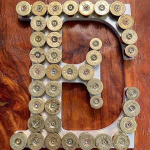 8” Shotgun Shell Letter - Etsy