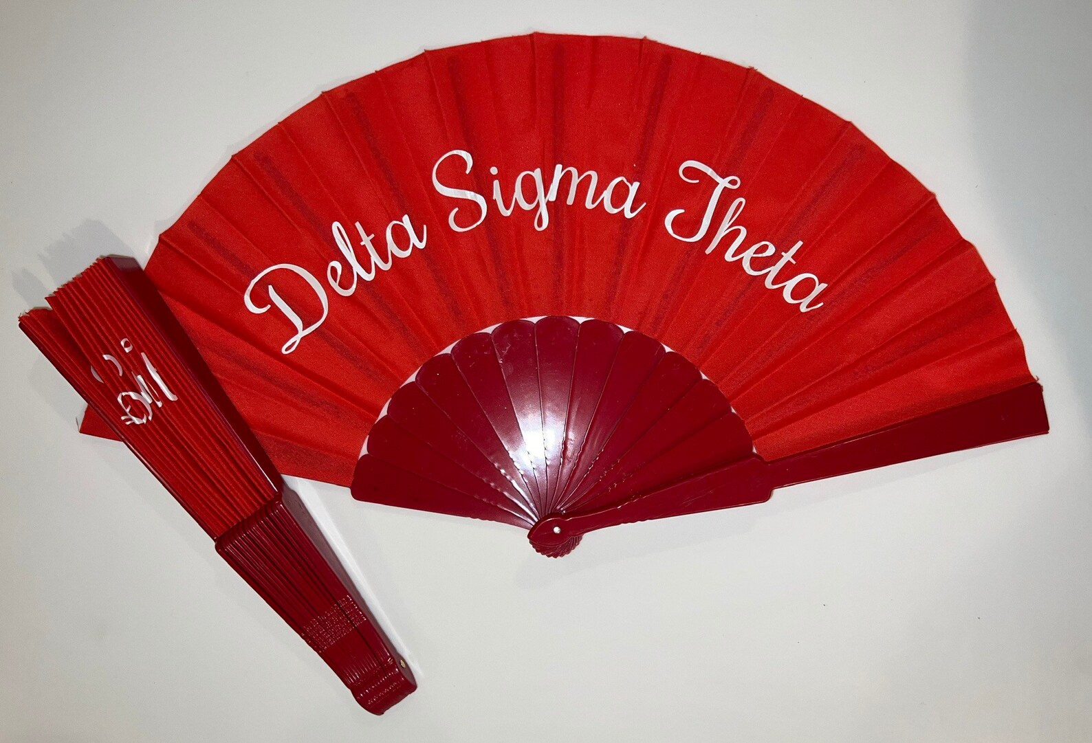 Delta Sigma Theta DST Folding Hand Fan - Etsy