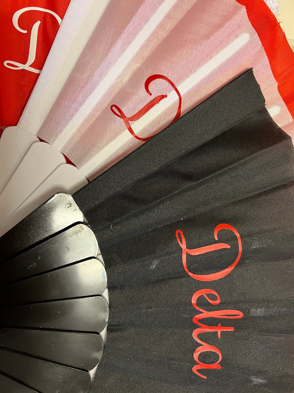 Delta Sigma Theta DST Folding Hand Fan - Etsy