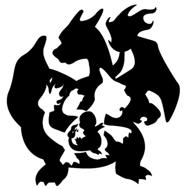 Charizard Evolution SVG for Craft Machines Cricut Design | Etsy Canada