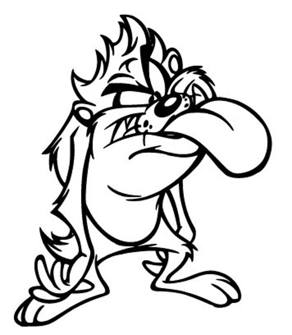 Tasmanian Devil SVG Digital Prints Art & Collectibles etna.com.pe