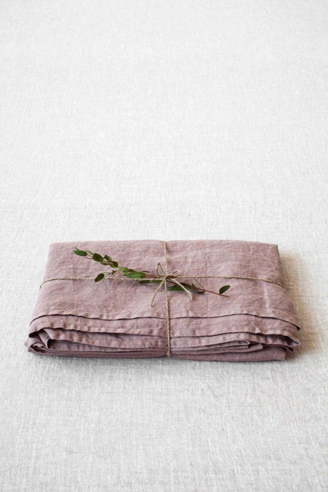 Linen Sheets in Rose Soft Linen. Natural Bed Sheets. - Etsy
