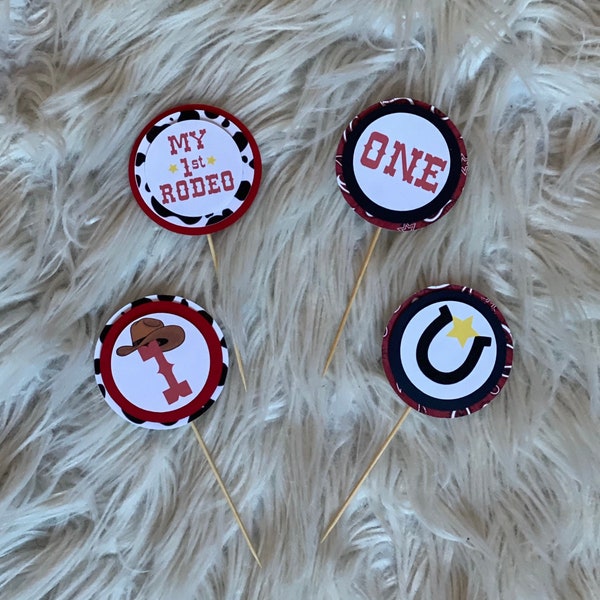 Rodeo First Birthday Centerpieces - Etsy