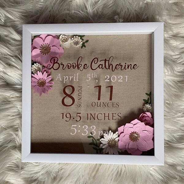 Shop Baby Shadow Box - Etsy