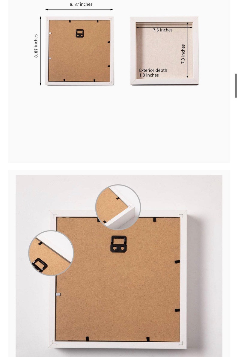 Floral Shadow Box Custom Shadow Box Personalized Shadow - Etsy