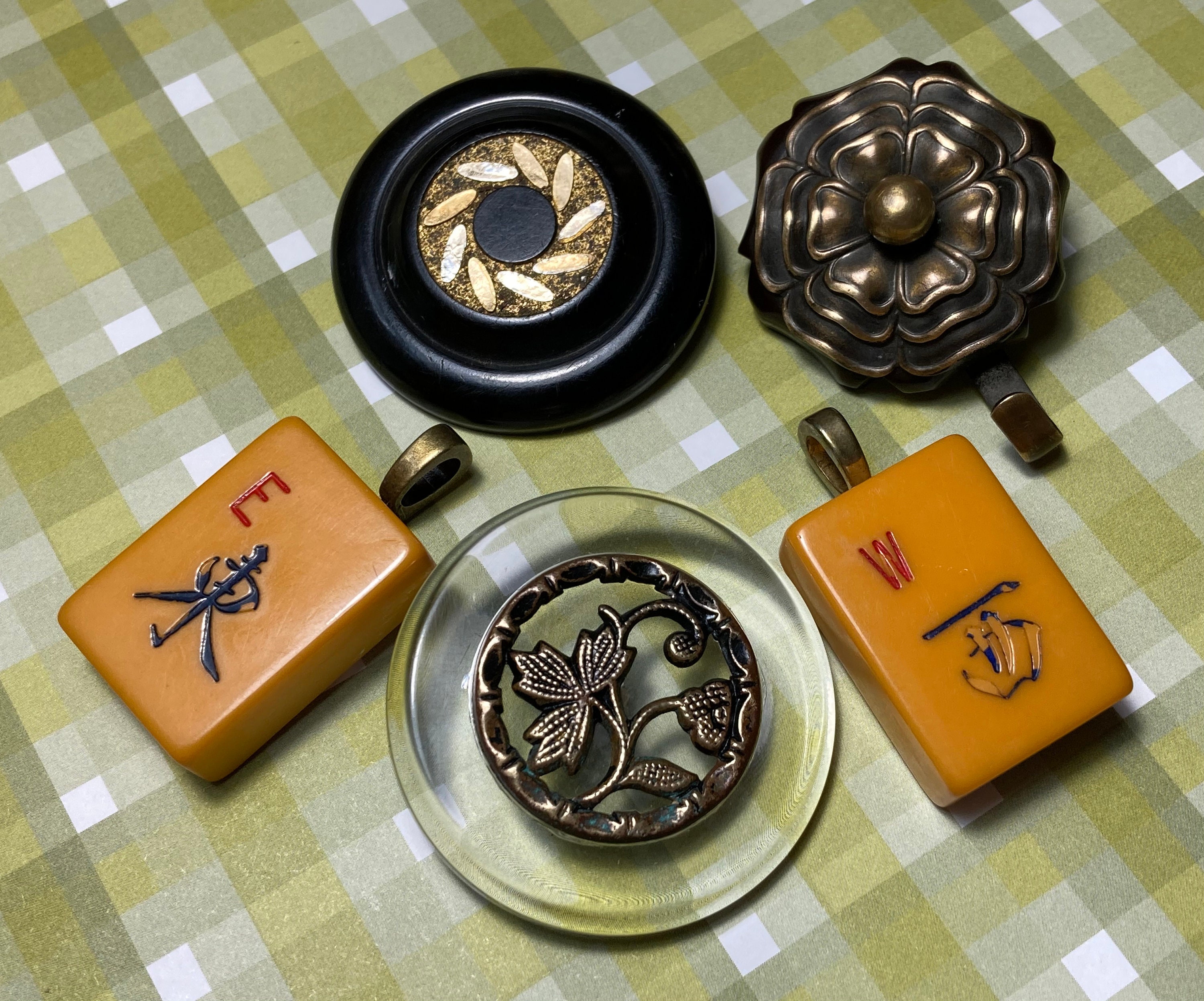 Vintage Bakelite and More Lot | Etsy