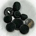 Vintage Black Embellished Button Assortment - Etsy