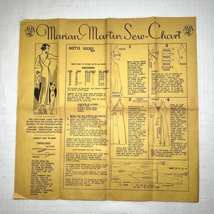 Marian Martin Wrap Slip Vintage Pattern 9070 - Etsy