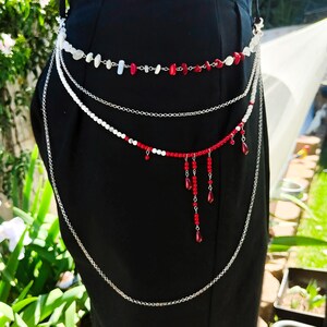 Blood Stain Belt Chain - Etsy