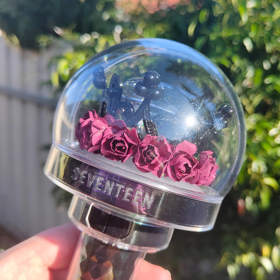 Black Crown With Maroon Flowers for Caratbong - Etsy