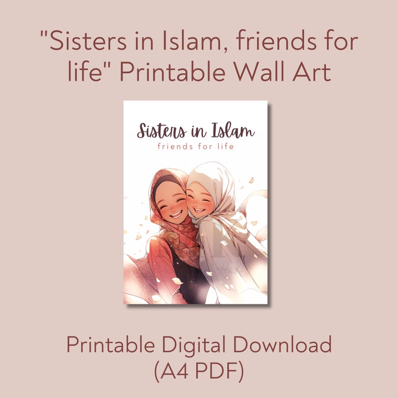 Sisters in Islam, Friends for Life | Muslim Girl Friendship ...