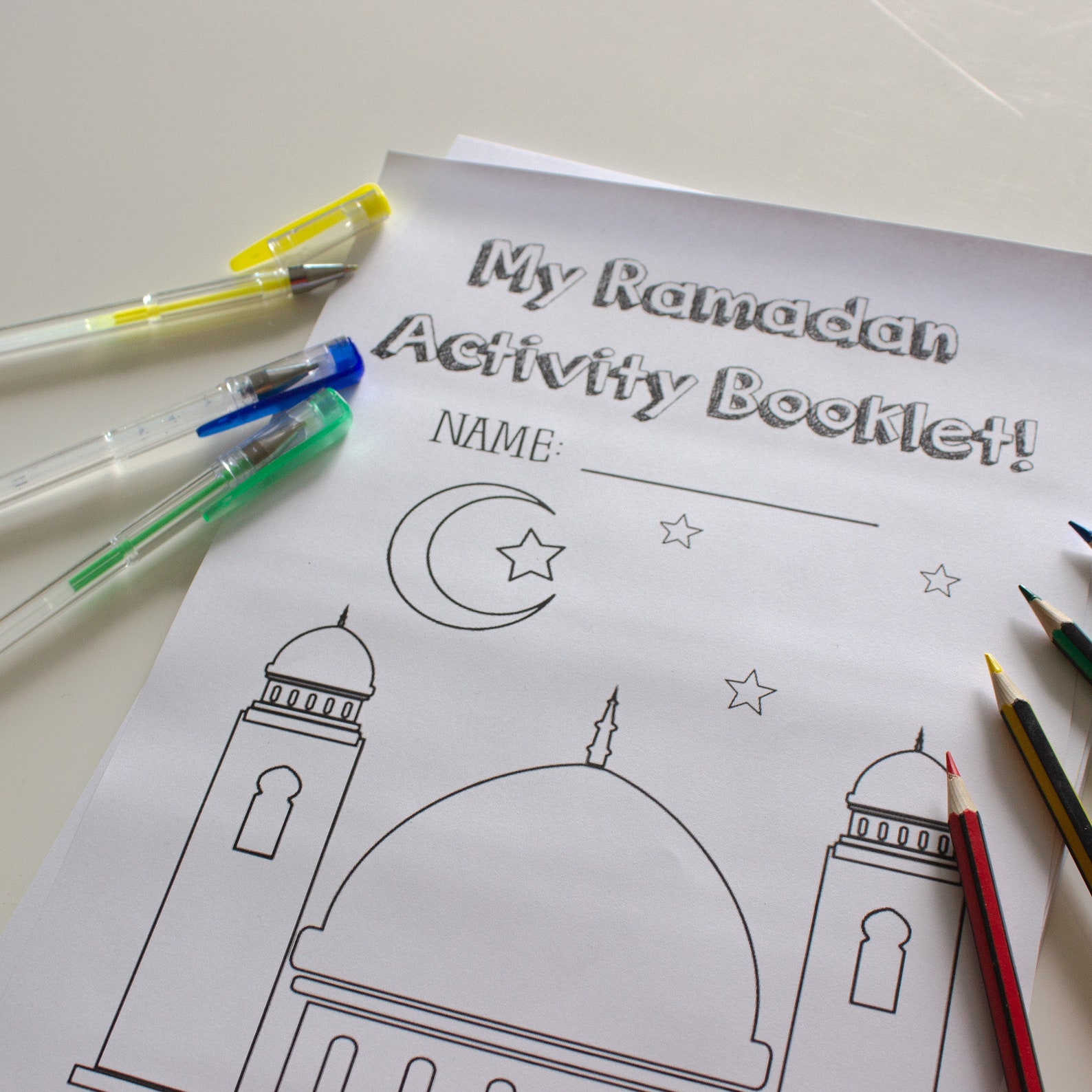 30 Day Ramadan Activity Pack Printable Ramadan Activities for Kids an ...