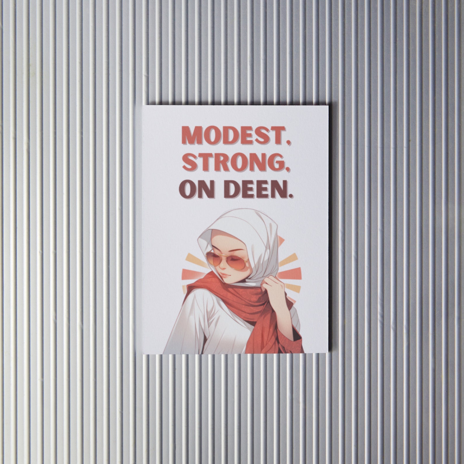 Hijab Motivational Muslim Poster | Muslim Wall Art | Hijabi Prints ...
