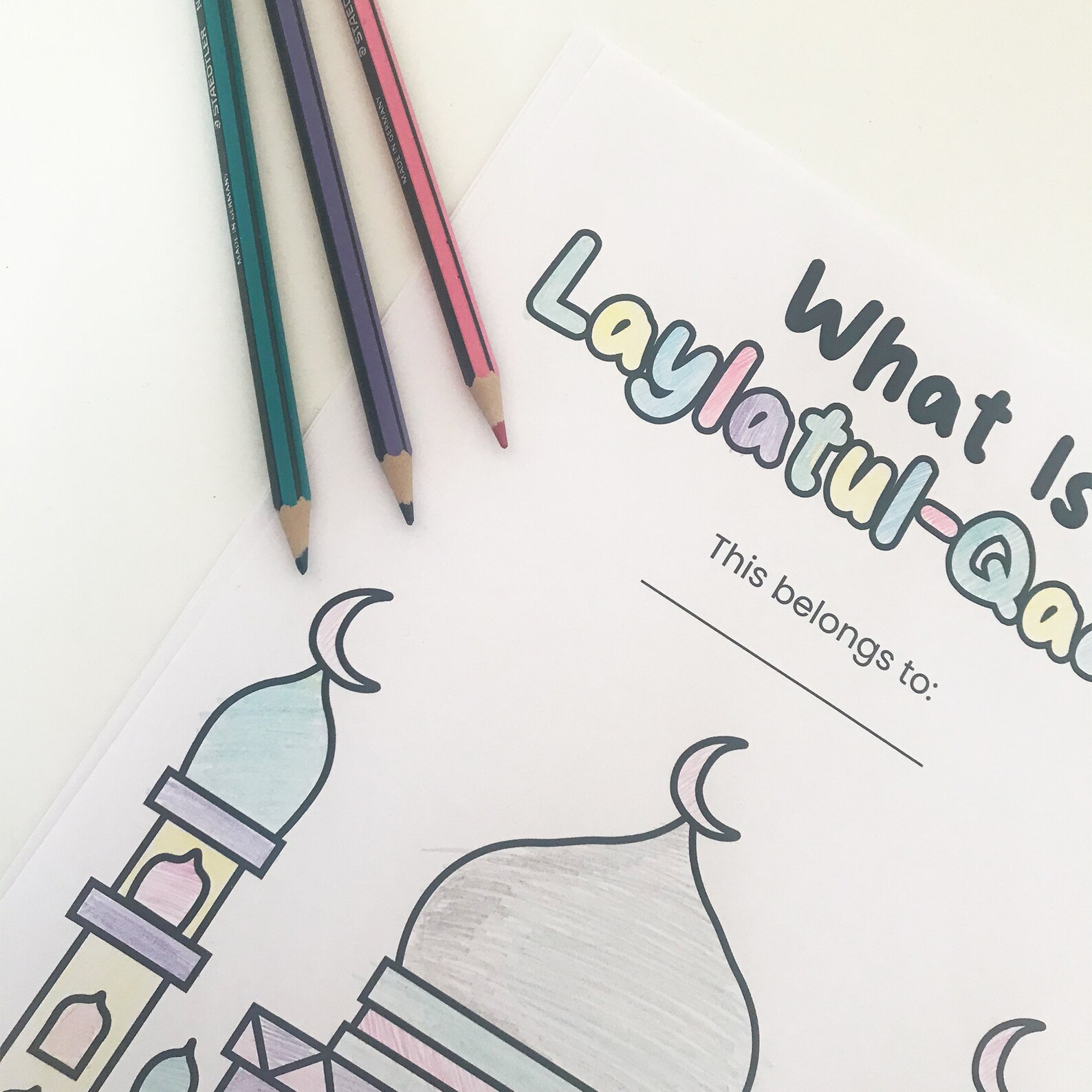 Laylatul-qadr Printable Ramadan Activity Pack Educational Ramadan Kids ...