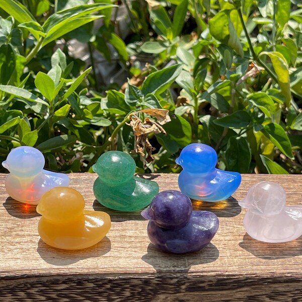 Crystal Duck - Etsy