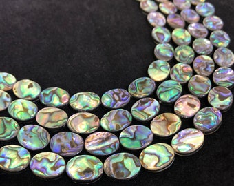 Natural Paua Shell Beads 8mm Square Seashell 10mm Abalone - Etsy